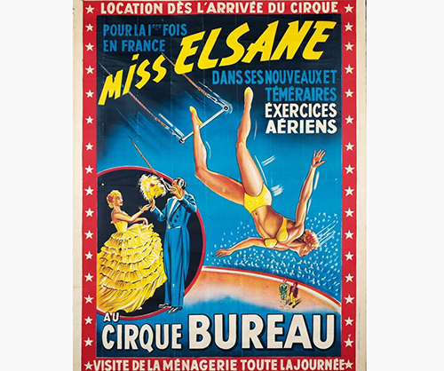 La trapéziste Elsane - Circus Parade